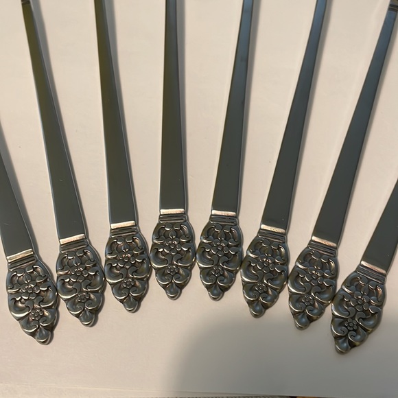 Oneida | Kitchen | Vintage Oneidacraft Deluxe Stainless Ice Tea Spoon ...